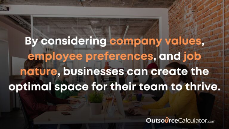 Different Types of Work Environment | Outsource Calculator